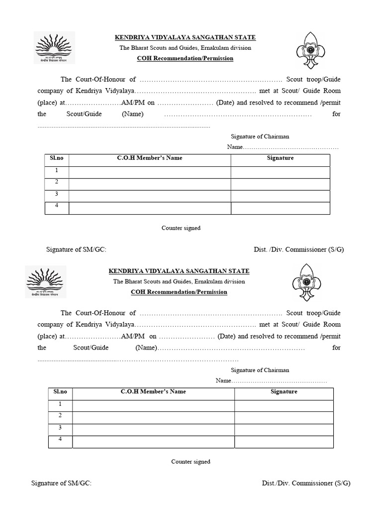 Coh 1 | PDF | Scouting | Youth Movements
