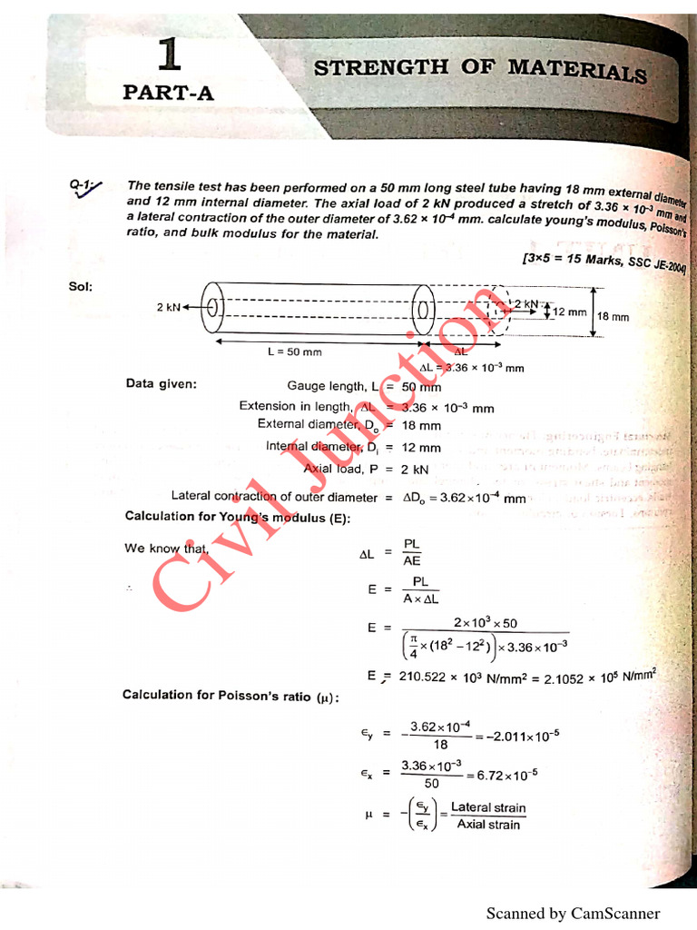 SSC JE MAINS Previous Years IES MASTER (Chetan Sir (CE) ) | PDF ...