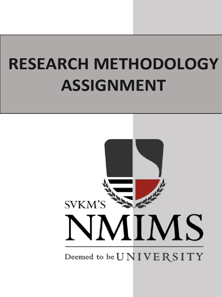Research Methodology Assignment Pdf Survey Methodology Employee Retention