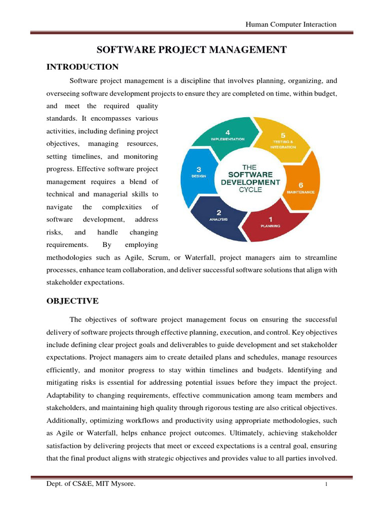 SE REPORT | PDF | Project Management | Software Development Process