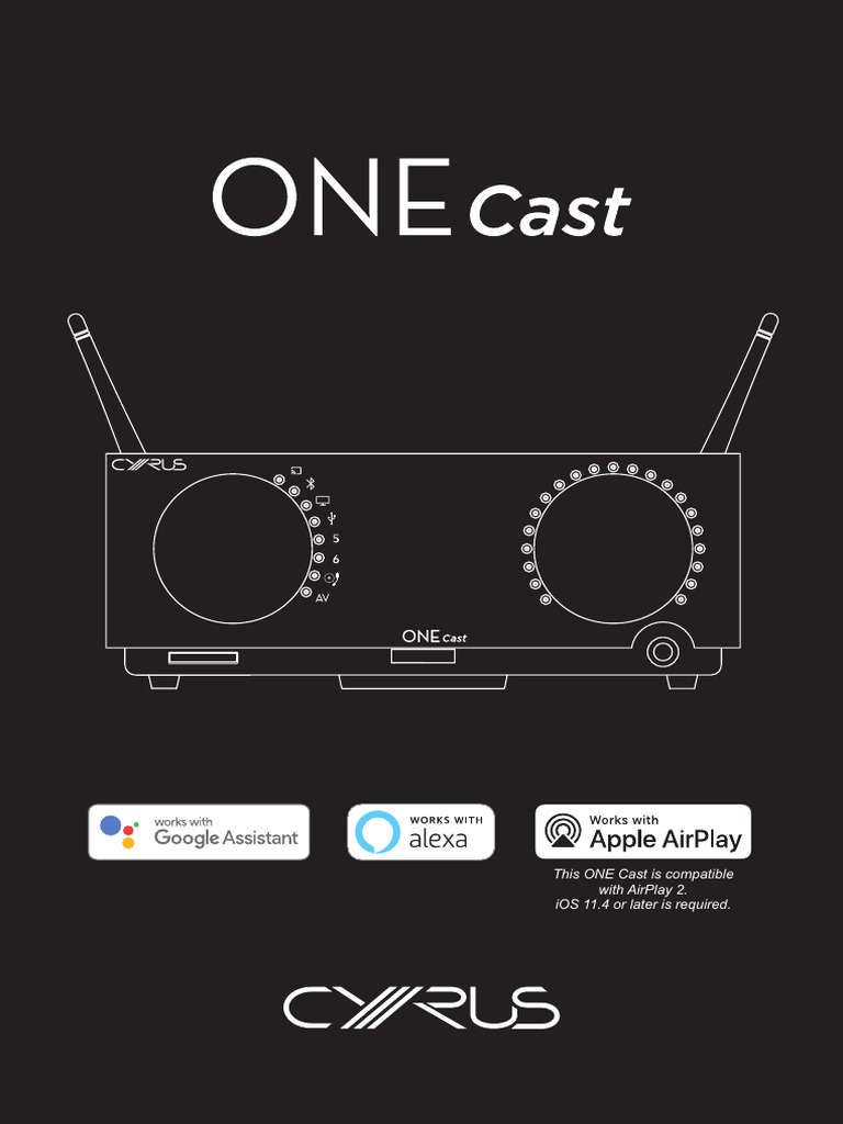 Cyrus ONE Cast Handbook V1 | PDF | Electrical Connector | Ac Power ...