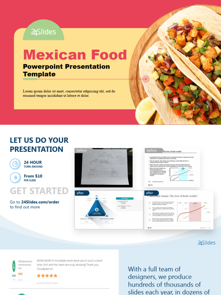 Mexican Food PPT Template | PDF | Cuisine | Foods
