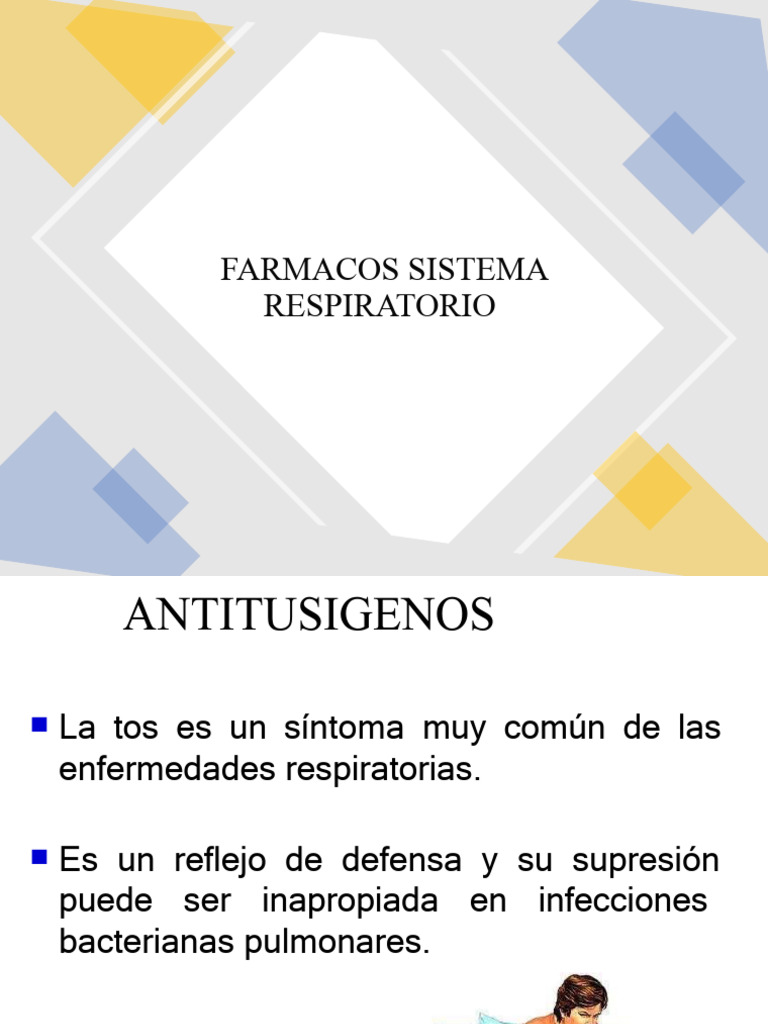 Decima Clase Respiratorio | PDF | Farmacología | Medicina CLINICA