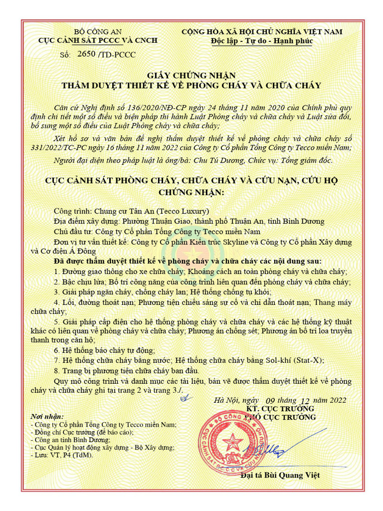 GCN PCCC Cty Tecco | PDF