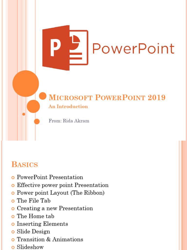 Presentation On Powerpoint | PDF | Microsoft Power Point | Page Layout