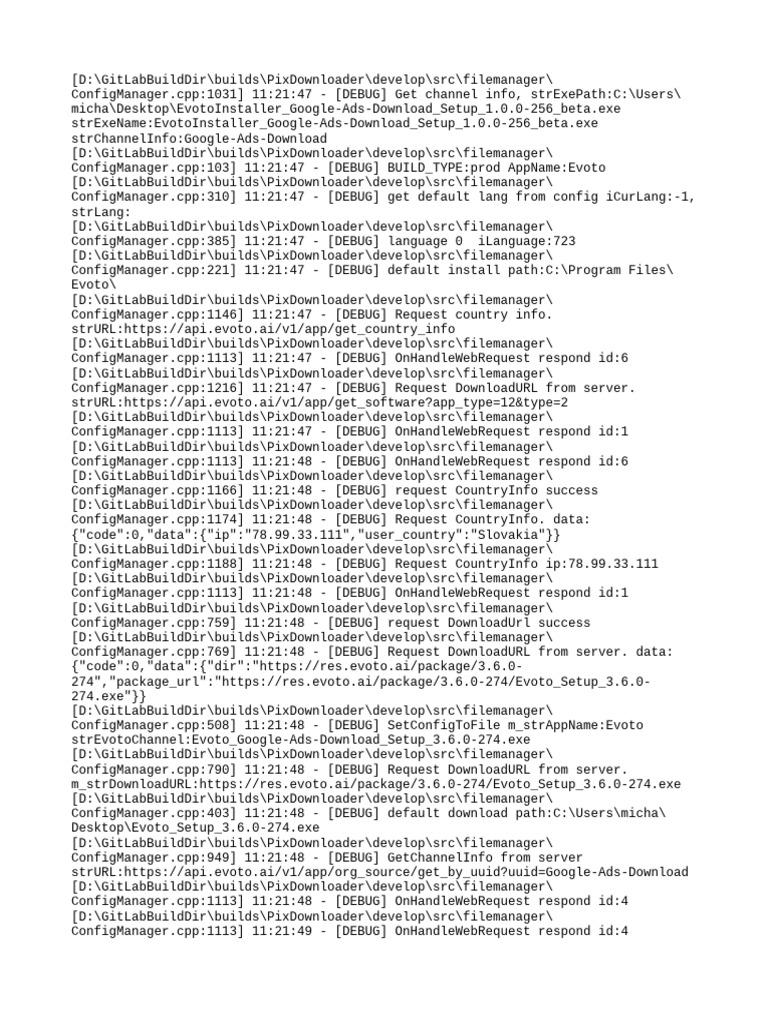 Log | PDF | System Software | Operating System Technology