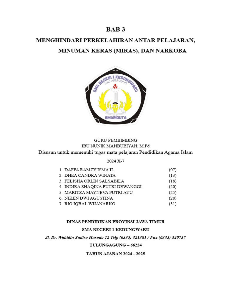 Makalah Pendidikan Agama Islam Kelompok | PDF