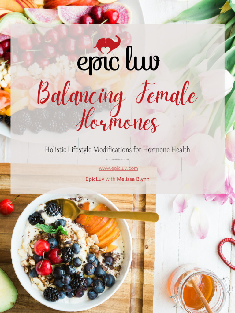 Balancing Female Hormones-2 | PDF | Foods | Fat
