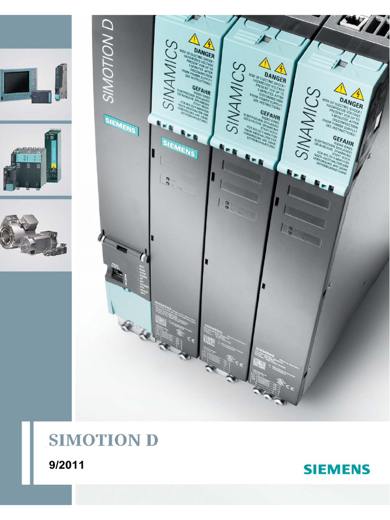 Flyer Simotion D 2011 Sep en | PDF | Programmable Logic Controller | Computing