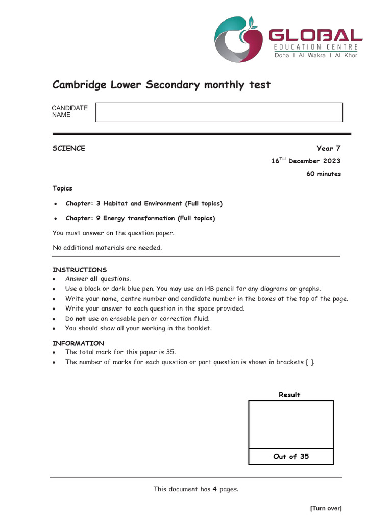 Y7 December Montly Test | PDF | Power Station | Boiler Y7 December Montly Test | PDF | Power Station | Boiler