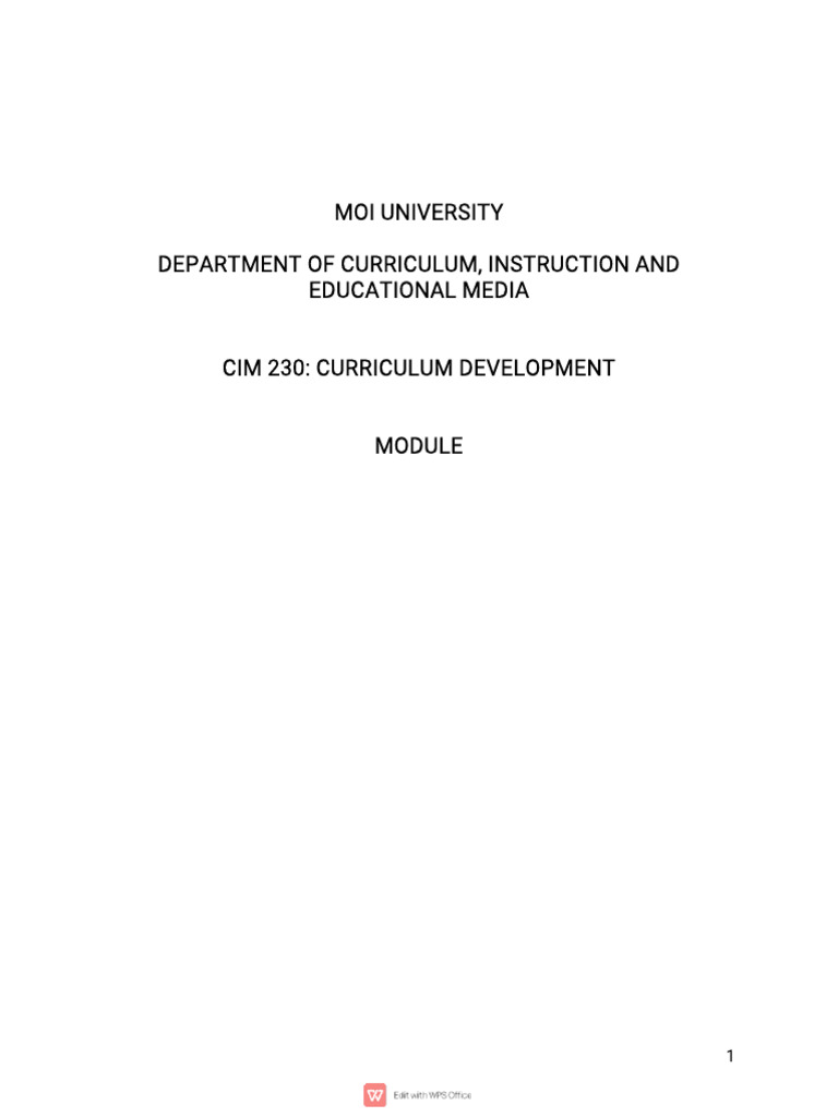 CIM 230 MODULE-1 | PDF