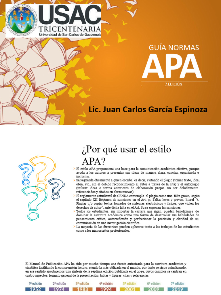 Normas Apa 2023 | PDF | Estilo apa | Plagio