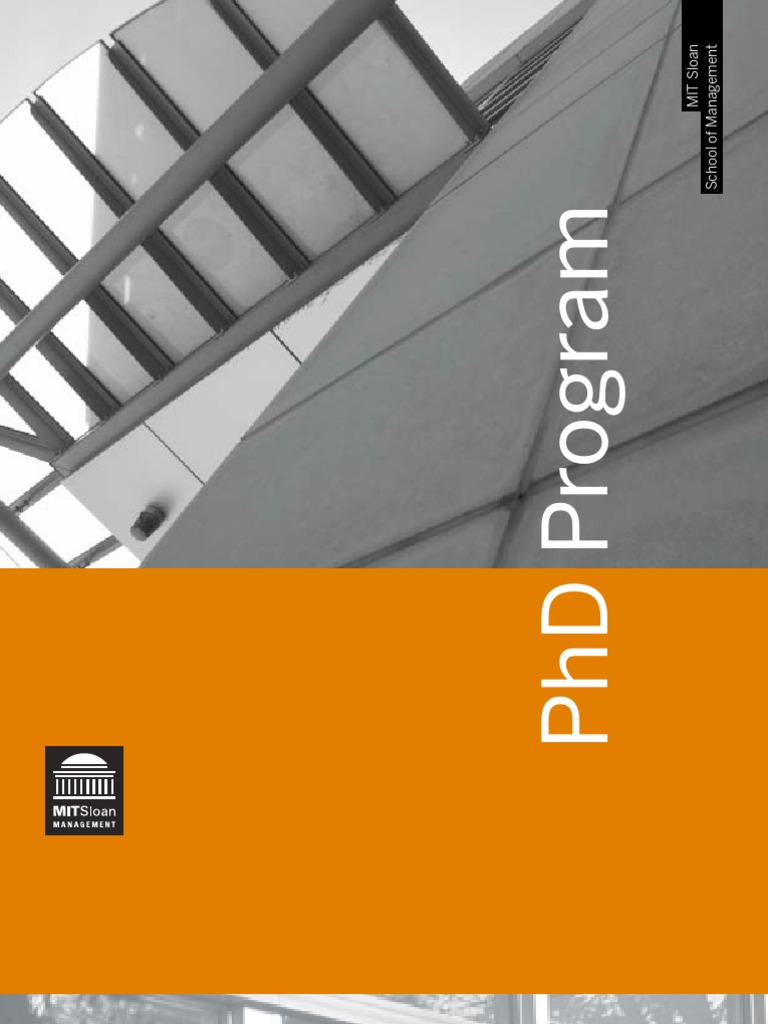 PHD Brochure 05 06 | PDF | Massachusetts Institute Of Technology ...