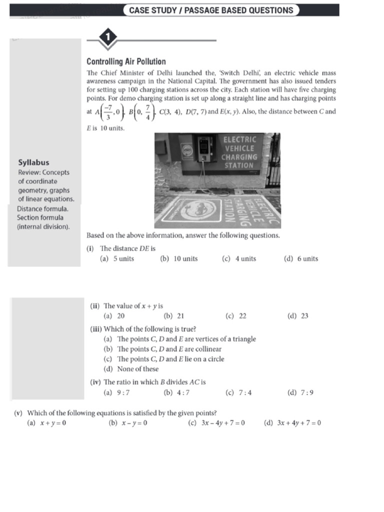 Class - 10 - Math CH 7 | PDF