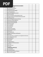 HK Checklist | PDF | Housekeeping | Safety