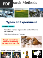 Lab vs Field Experiments Explained | PDF | Experiment | Validity ...