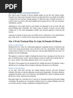 10 Week Size Surge | PDF | Physical Exercise | Dieting