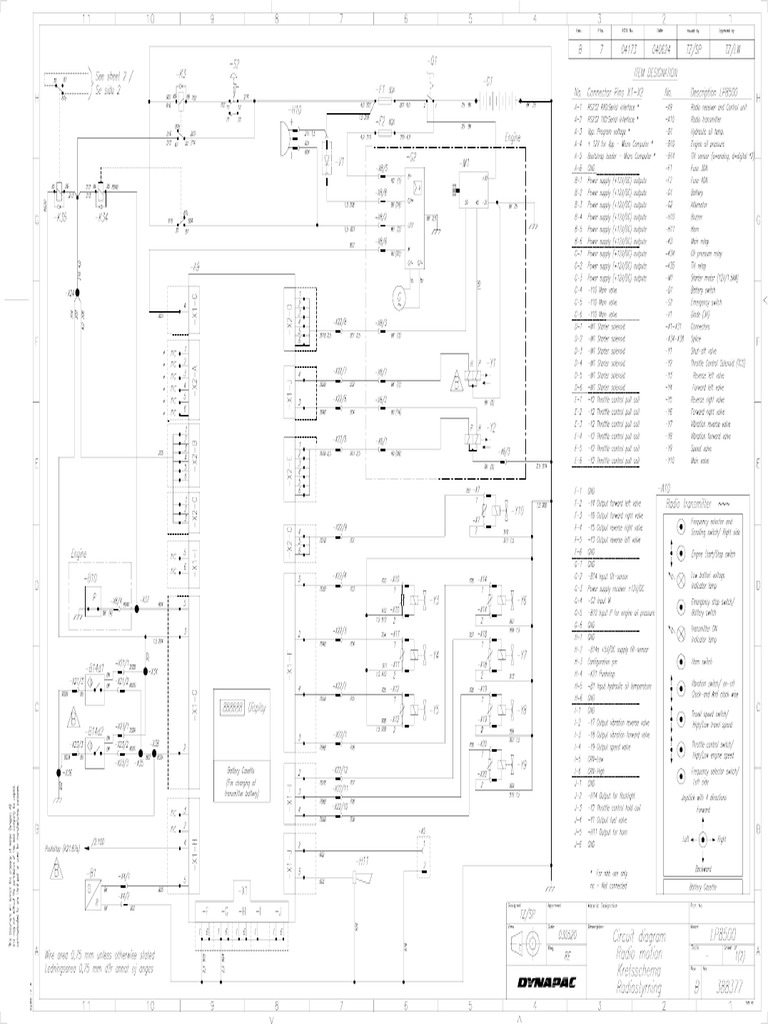 Plan Electrique LP8500 | PDF