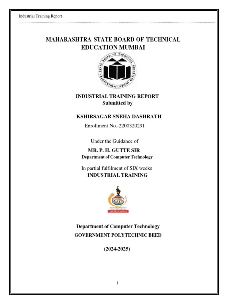 Trupti Padile Front Page | PDF | Qualifications | Vocational Education