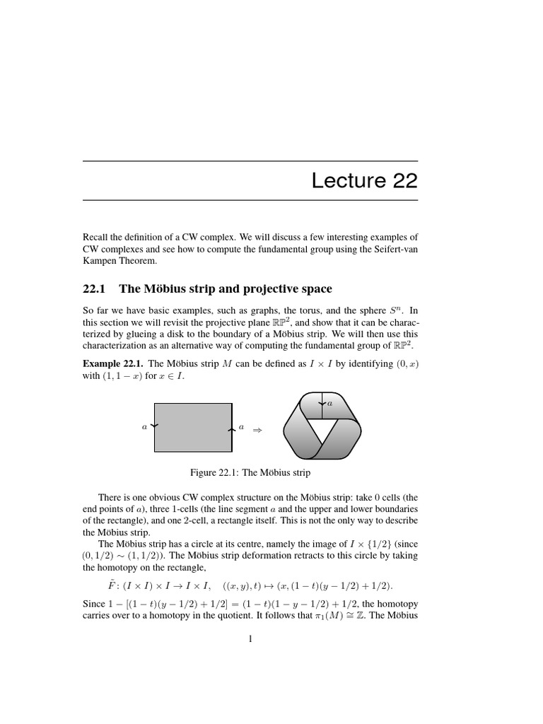 Lect 22 | PDF | Manifold | Topological Spaces