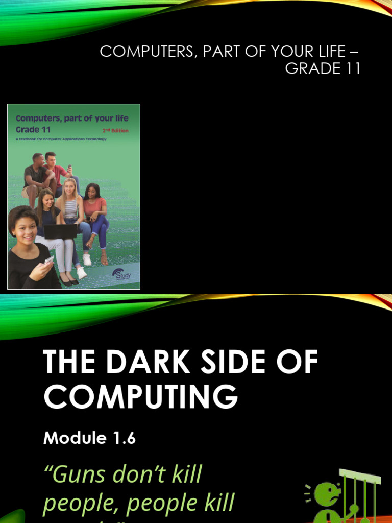 1 - 6 Dark Side of Computing | PDF | Malware | Spyware