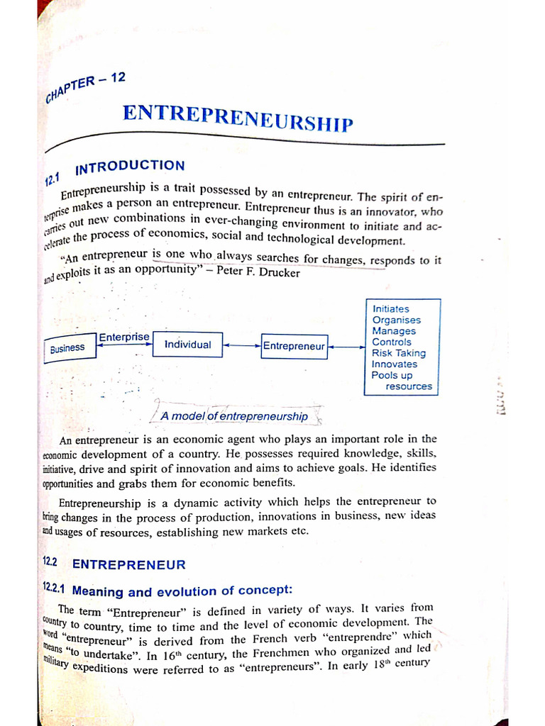 ME-module 3 Notes - Entrepreneurship Notes | PDF