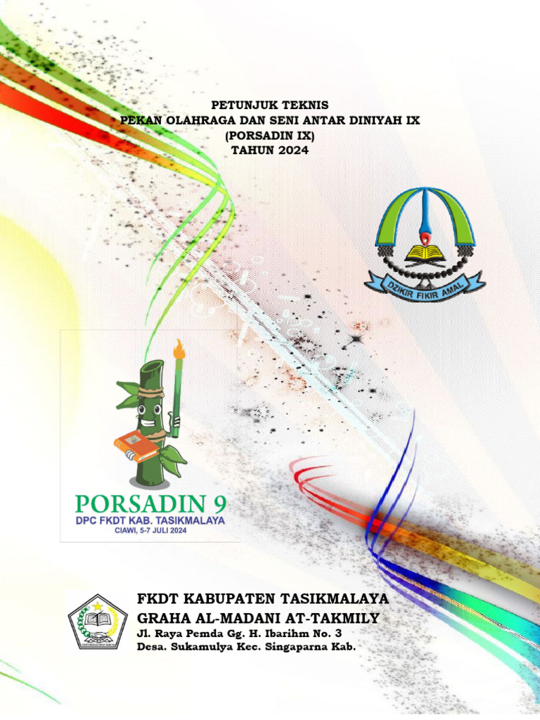 PORSADIN IX: Panduan Kegiatan 2024 | PDF