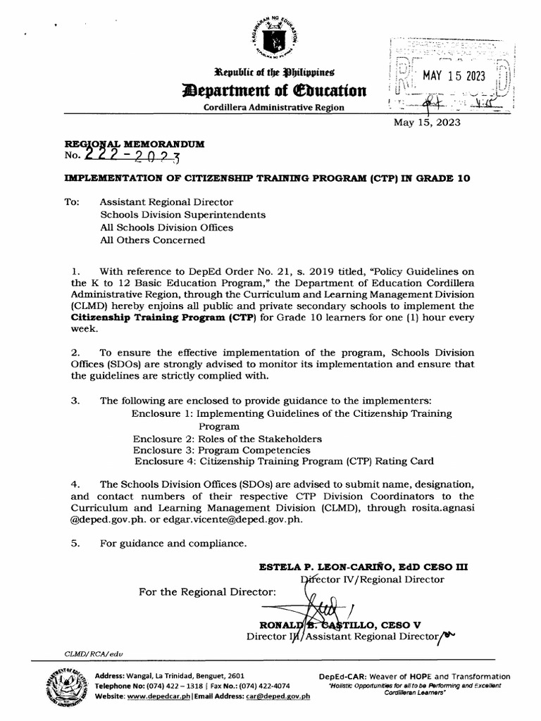 RM 222 S. 2023 | PDF