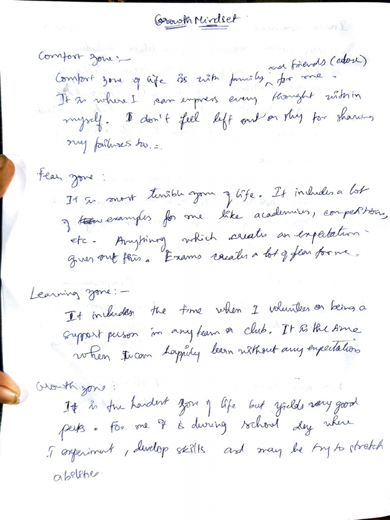Growth Mindset | PDF