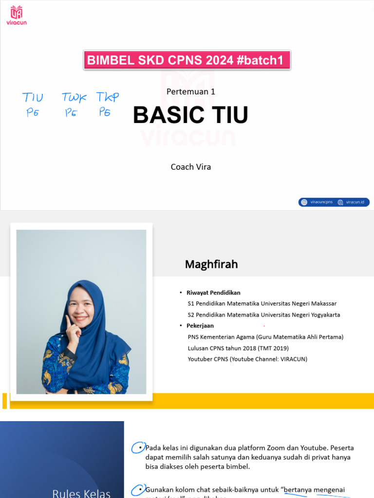 Bimbel SKD CPNS 2024: Basic TIU | PDF