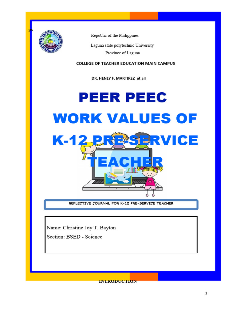 Bayton Peer Journal | PDF | Learning | Teachers