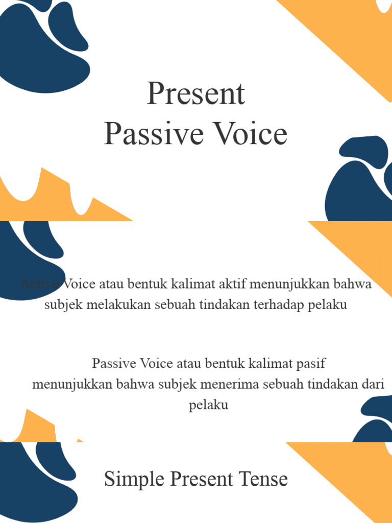 Passive Voice - 20240608 - 102238 - 0000 | PDF | Linguistic Morphology | Language Mechanics