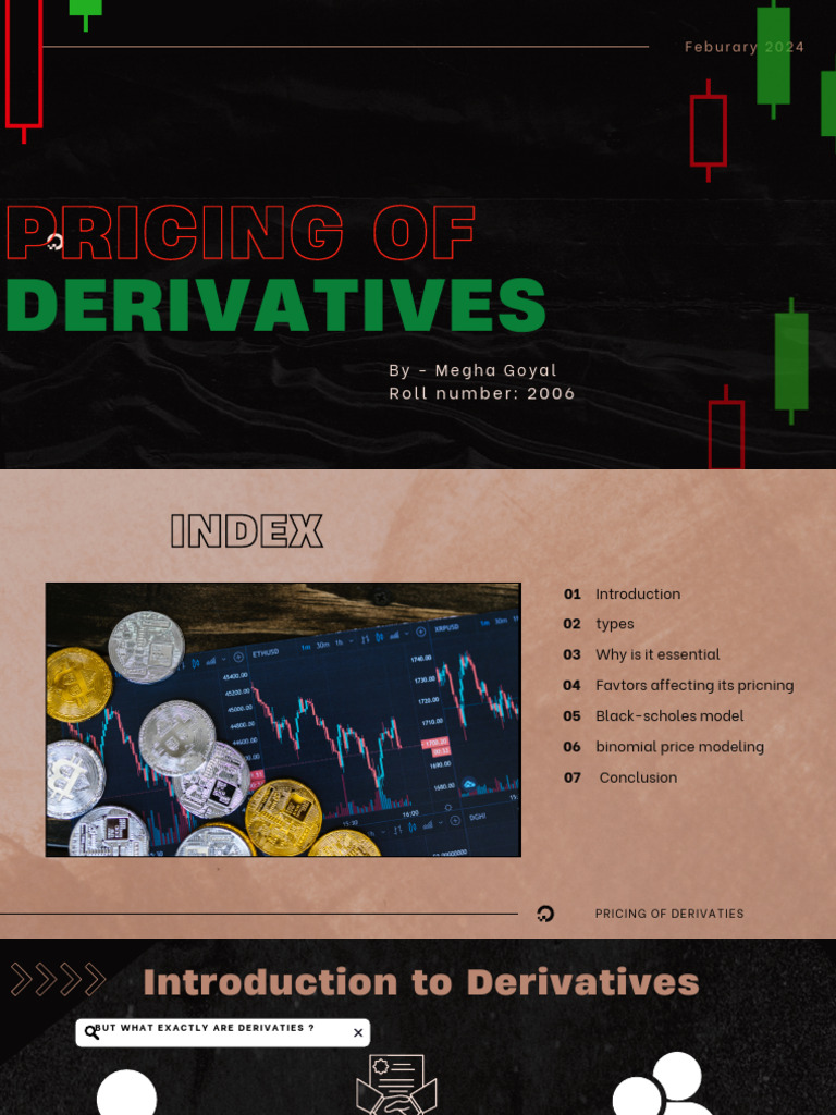 Derivatie Pricing Megha Goyal 2006 - 20240810 - 155634 - 0000 | PDF ...