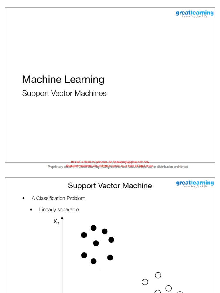 SVM_1 | PDF | Support Vector Machine | Applied Mathematics