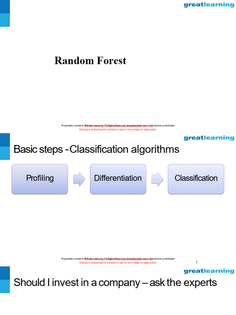 Random Forest | PDF | Applied Mathematics | Statistics