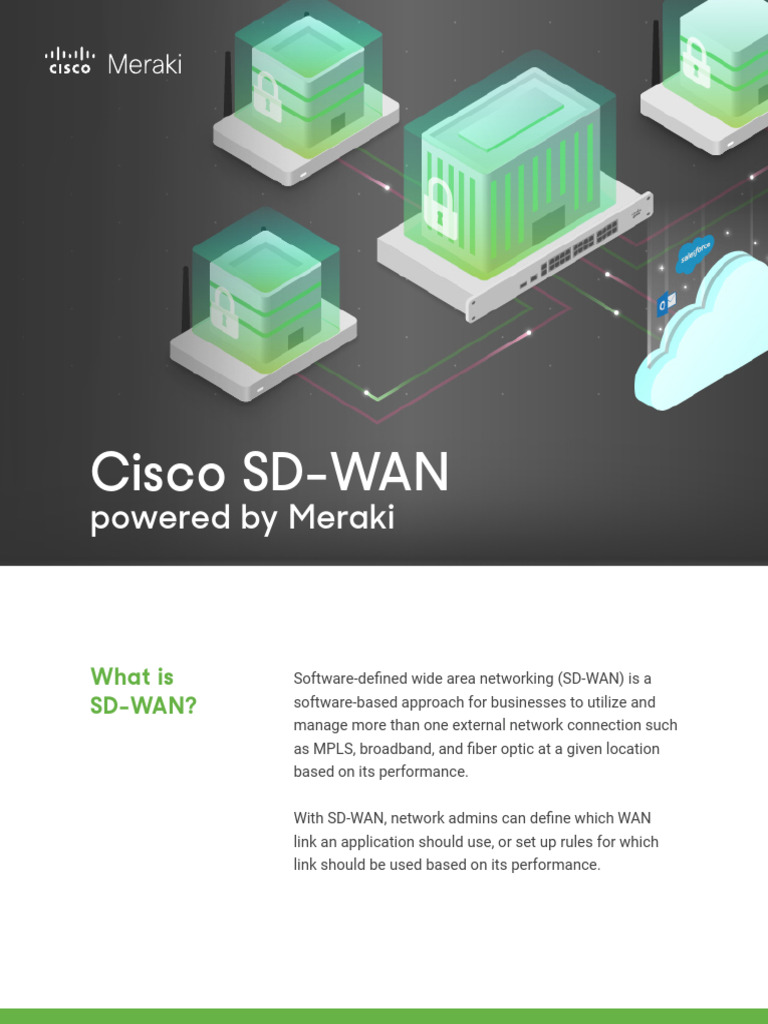 SD Wan Cisco | PDF | Voice Over Ip | Telecommunications
