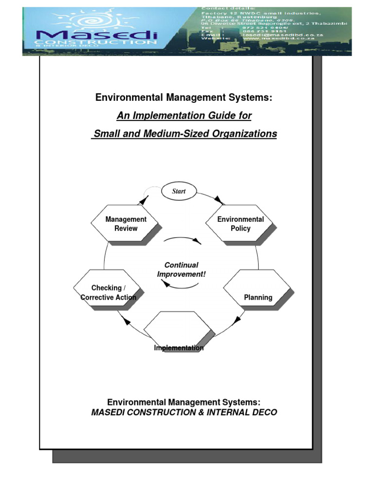 Environmental Management System | PDF | Quality Management | Business