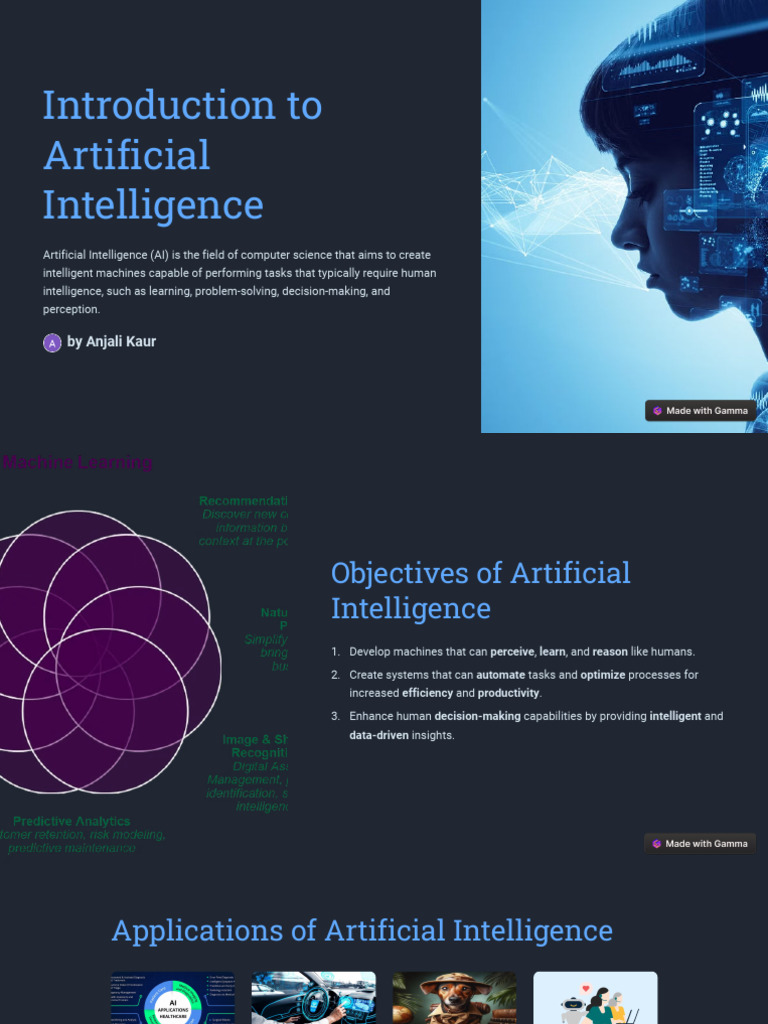 Introduction To Artificial Intelligence | PDF | Artificial Intelligence ...