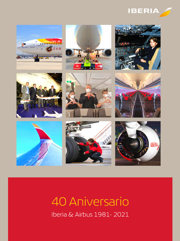 Historia de Iberia | PDF | Avión de línea | Aeronave