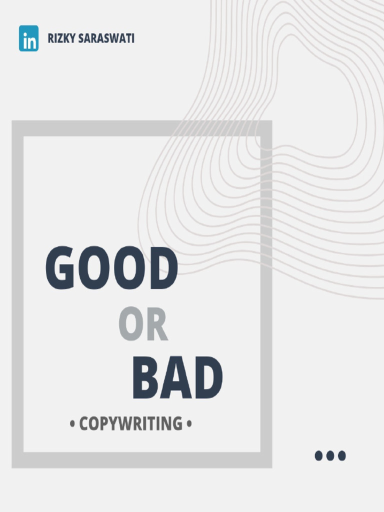 Good or Bad Copywriting by Rizky Saraswati | PDF