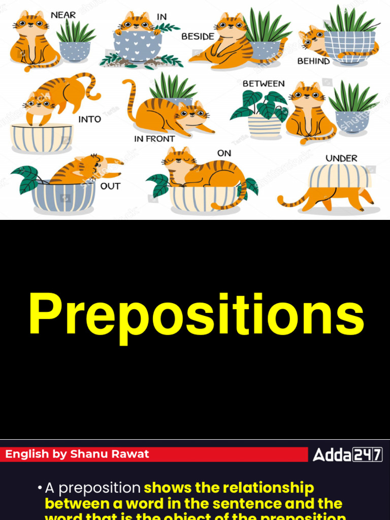Preposition Class Note 02 | PDF | English Language | Preposition And Postposition