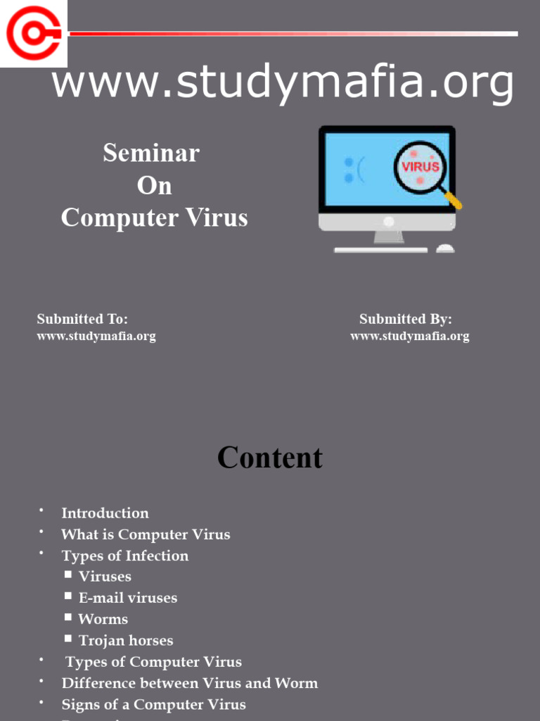 CSE Computer Virus | PDF | Computer Virus | Antivirus Software