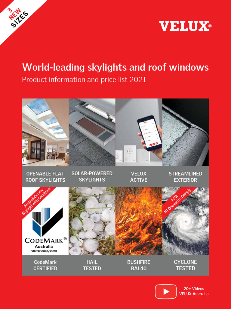 Velux April 2021 Brochure | PDF | Window | Roof