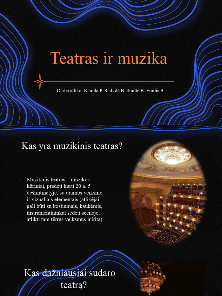 Teatras Ir Muzika | PDF