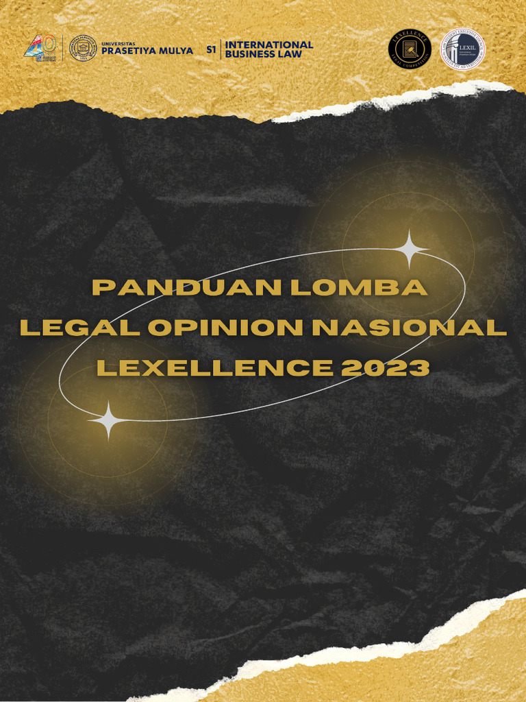 Guide Book Legal Opinion Lexellence 2023 | PDF