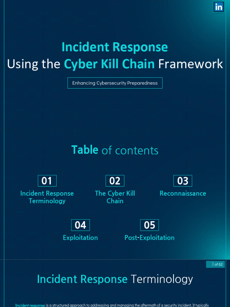 Incident Response - Using The Cyber Kill Chain Framework | PDF ...