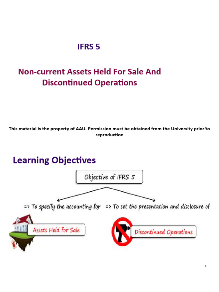 Ifrs 5 Noncurrent Assets Held For Sale | PDF | Book Value | Depreciation