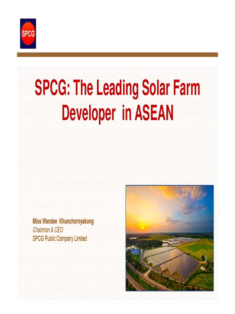 Thai Solar | PDF | Solar Panel | Photovoltaics