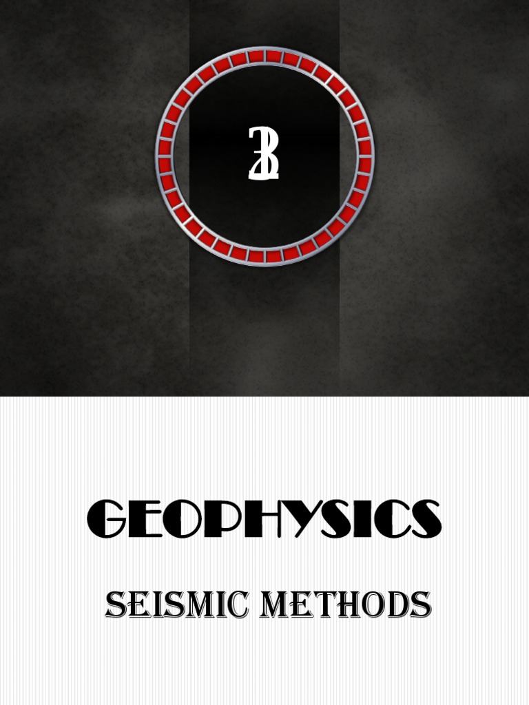 Seismic Methods | PDF | Geophysics | Seismology