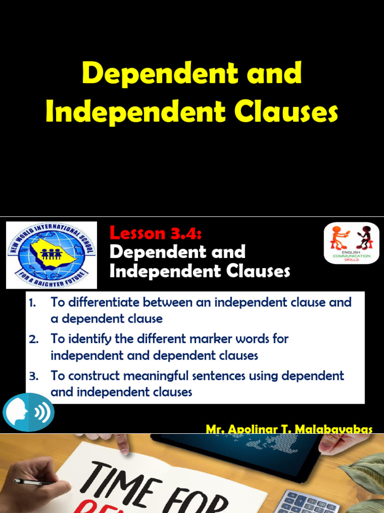 Understanding Clauses: Types & Usage | PDF | Grammar | Language Mechanics